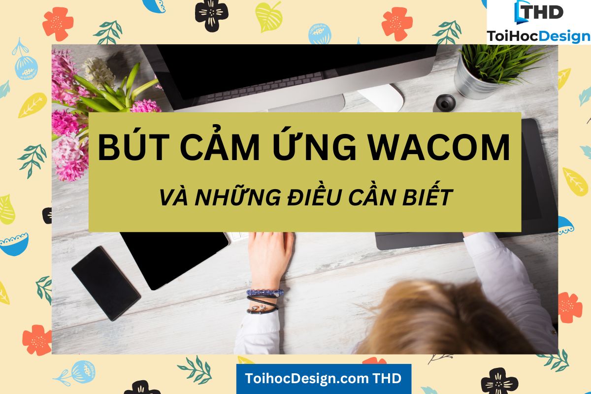 Bút cảm ứng Wacom và những điều cần biết - ToihocDesign.com THD